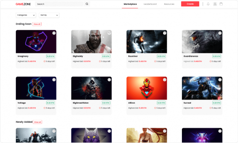 Launch your own Gaming NFT Marketplace with LeewayHertz