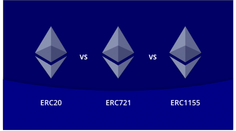 Token standards: ERC20 vs ERC721 vs ERC1155