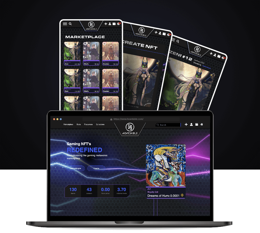 Hoardable: One-Stop Destination for Creating Gaming NFT Platform