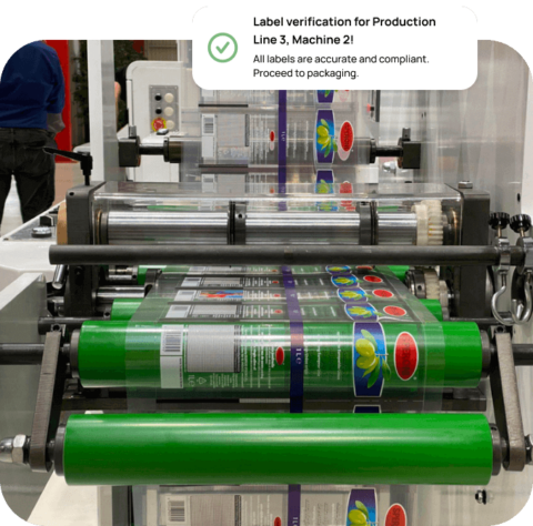 AI-driven Label Verification System