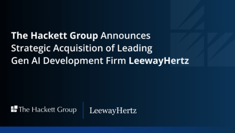 The Hackett Group Announces Strategic Acquisition of Leading Gen AI ...